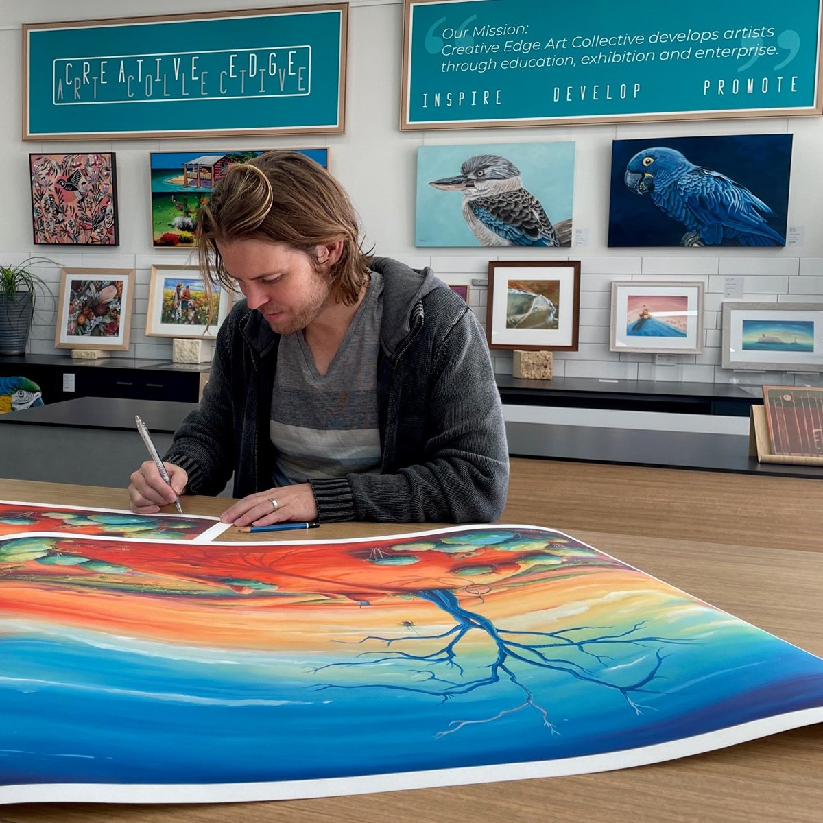 Meet the Artist - Helen Ansell - Creative Edge Art Collective