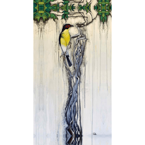 Mr Fig Bird And His Lady Tree - Fine Art Print - Creative Edge Art ...