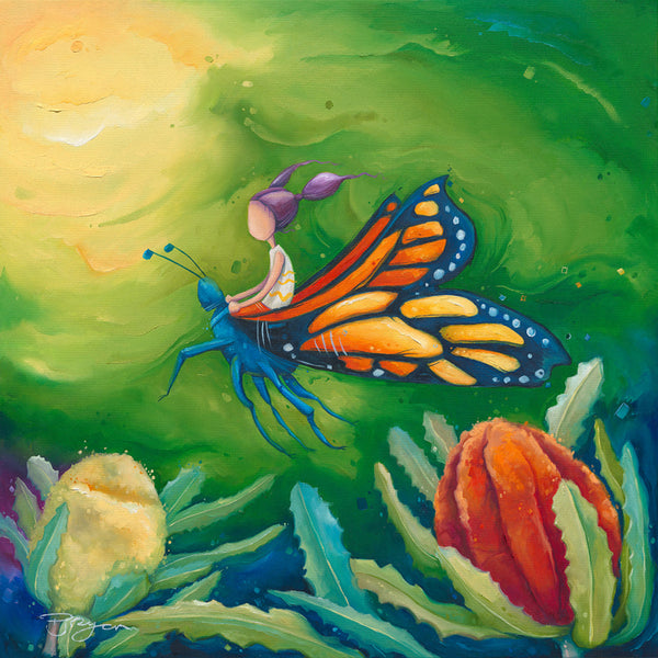 Flutterby - Fine Art Print - Creative Edge Art Collective