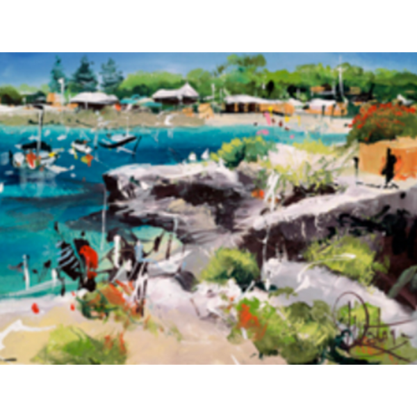 Rotto Rhythm 2 - Matted Paper Print - Creative Edge Art Collective